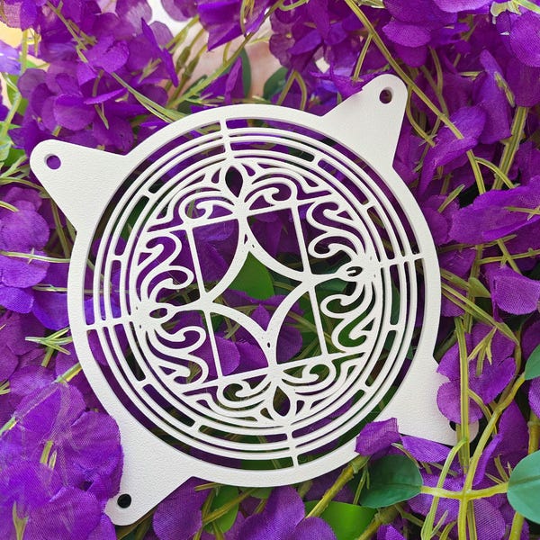 Pc 140mm Black Fan Grill - Etsy