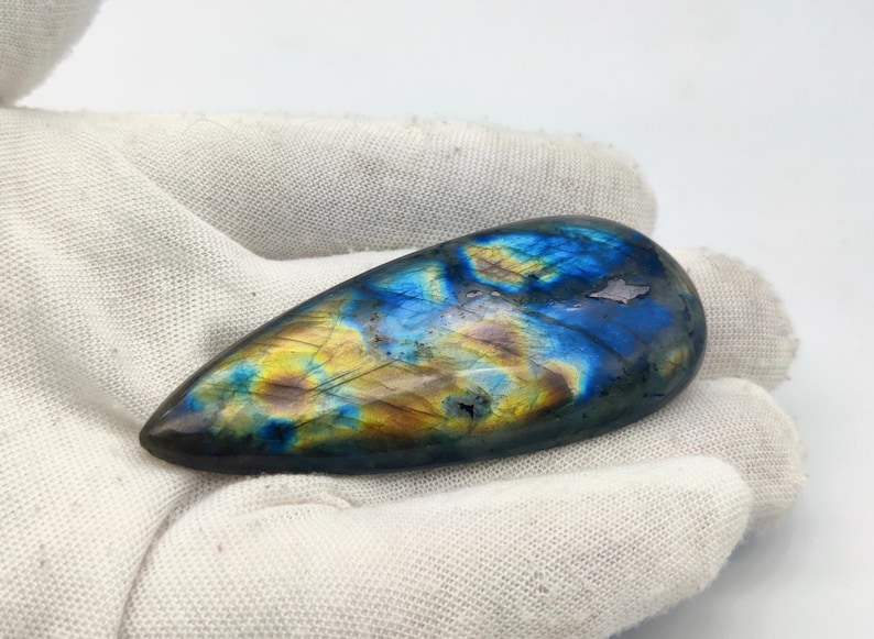 AAA+ Grade Quality Multi Rare Fire Labradorite Gemstone Fabulous Colour ...
