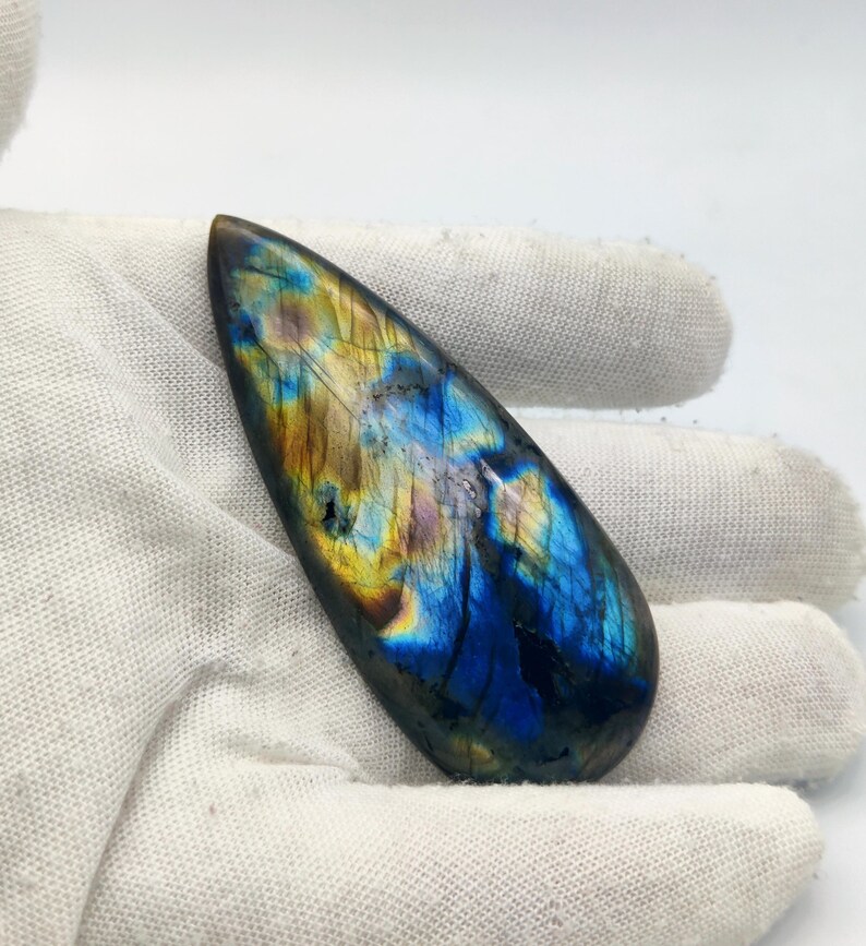 AAA+ Grade Quality Multi Rare Fire Labradorite Gemstone Fabulous Colour ...