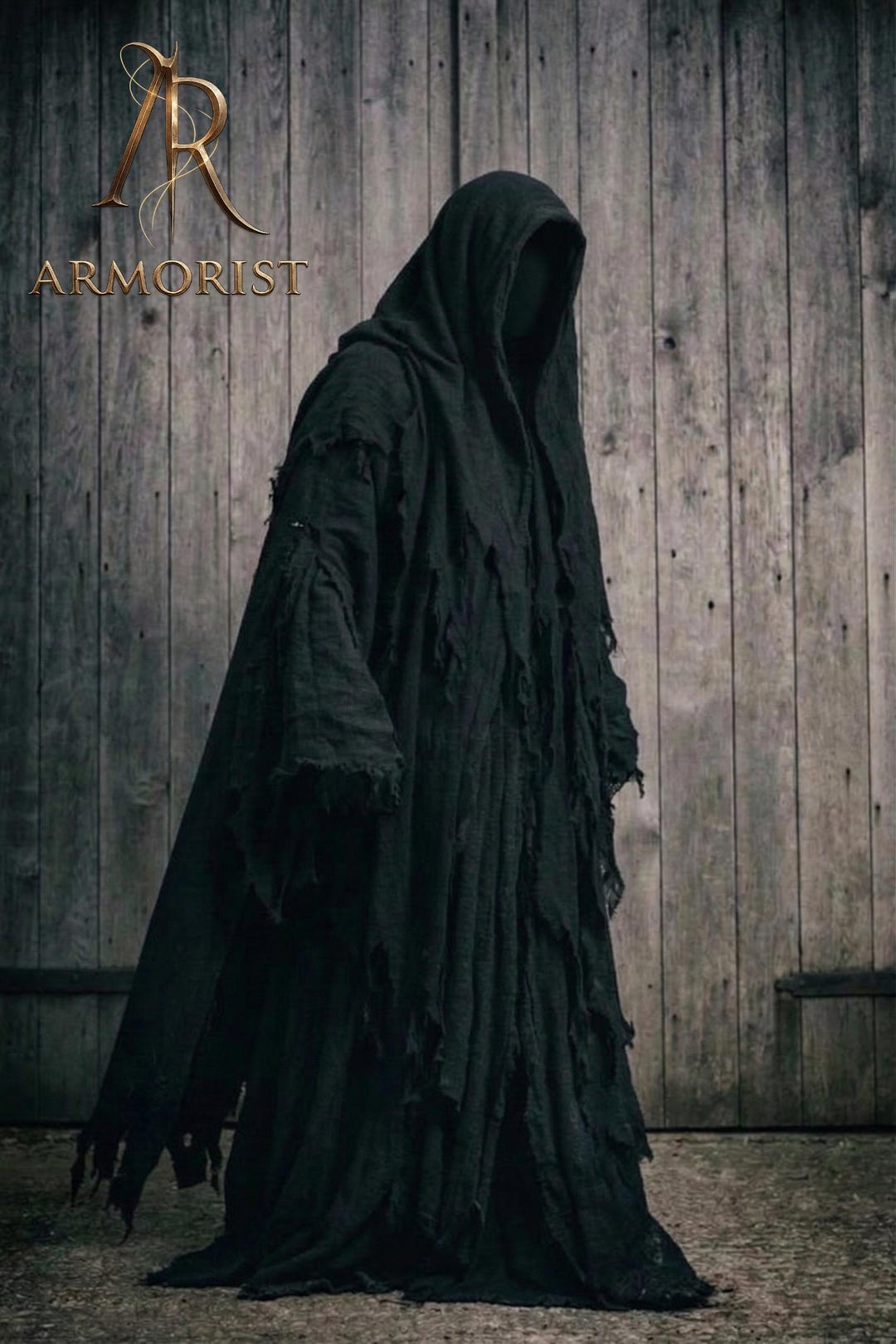 Nazgûl Cloak Ringwraith Robes Black Rider Gowns Ring Wraith Costume ...