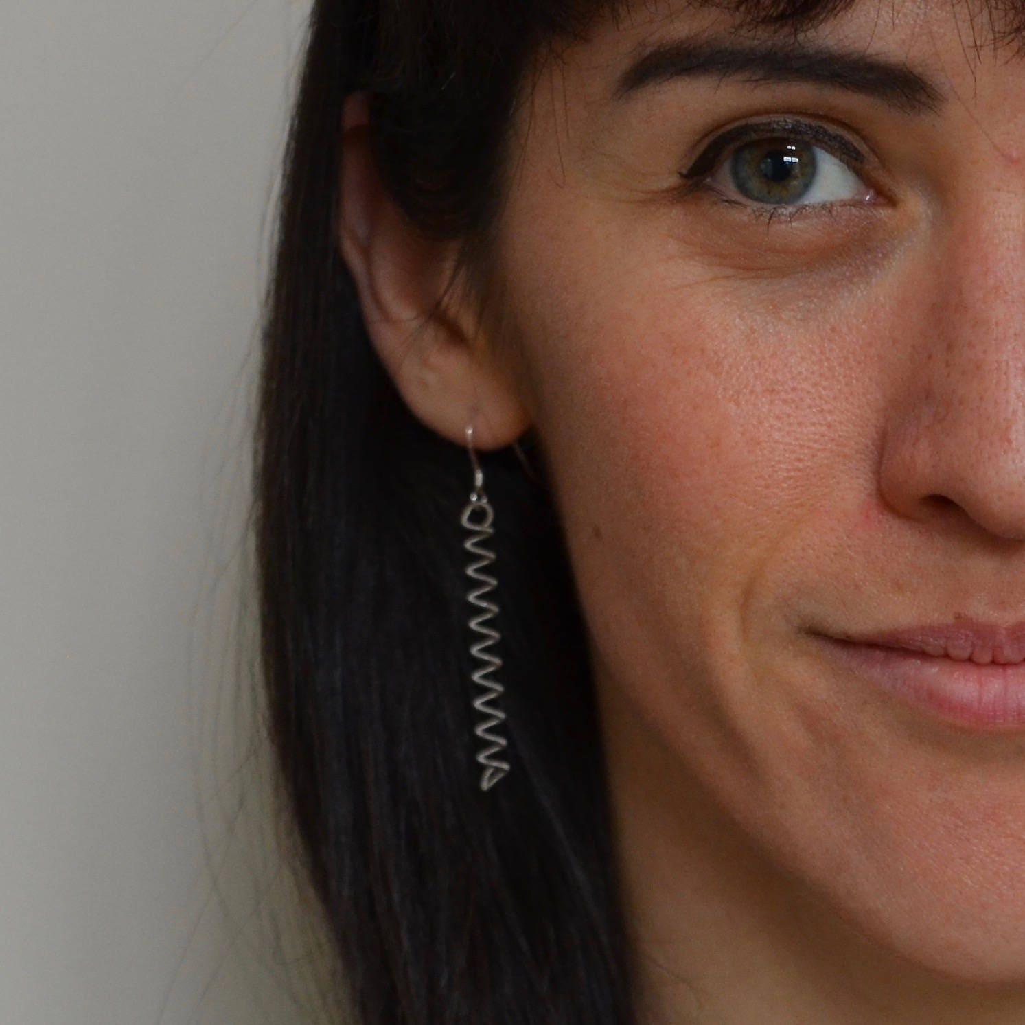 Unwound Guitar String Earrings - Etsy