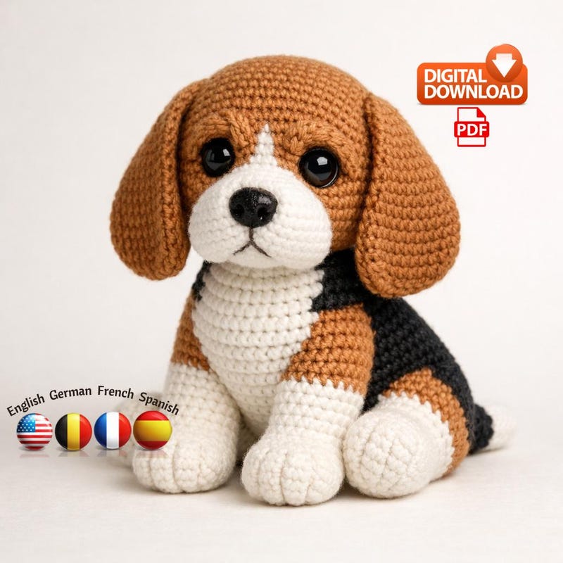 Beagle Amigurumi - Etsy