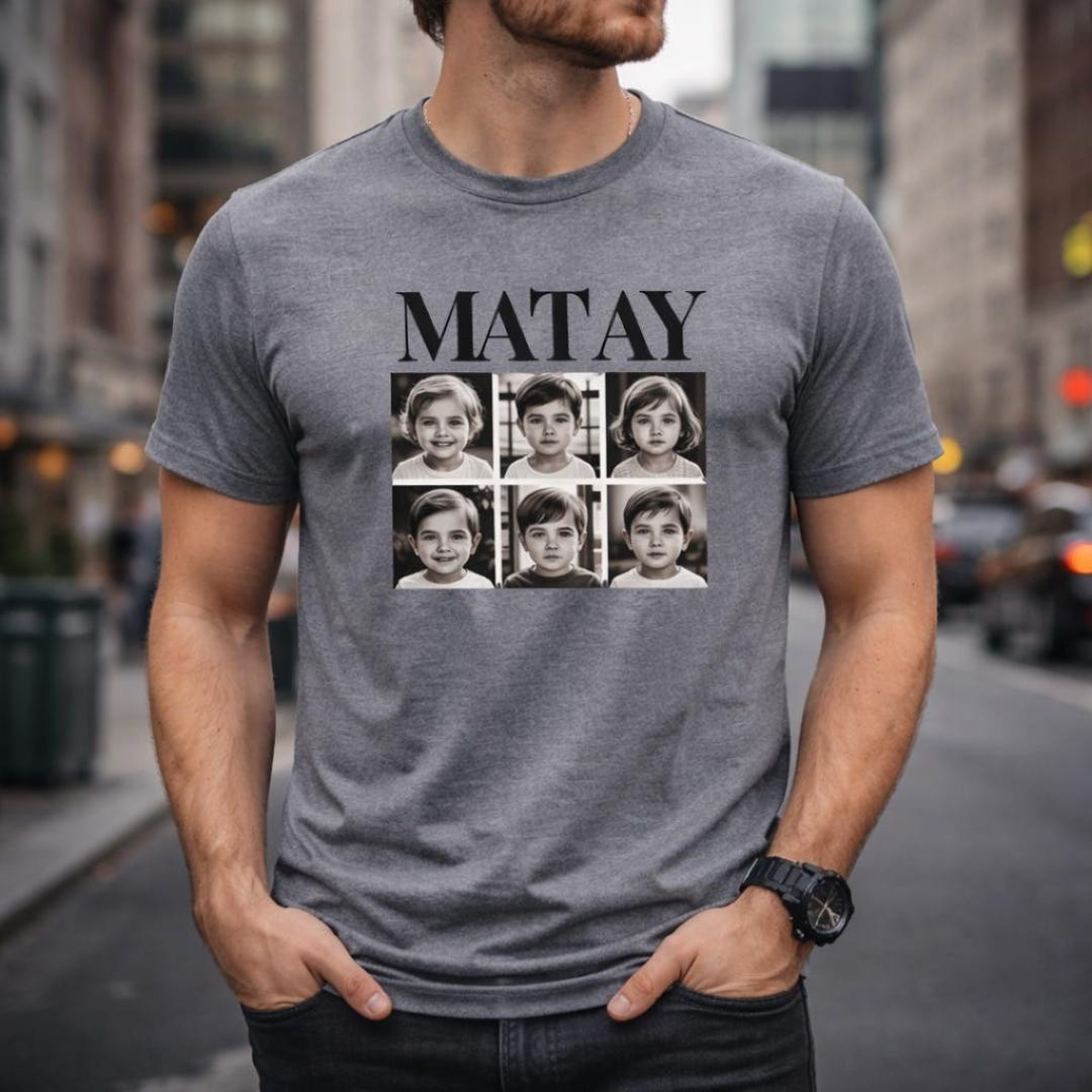Matay Collage Tee | Photo Grid T-shirt - Etsy