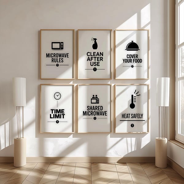 Clean After Use Sign - Etsy