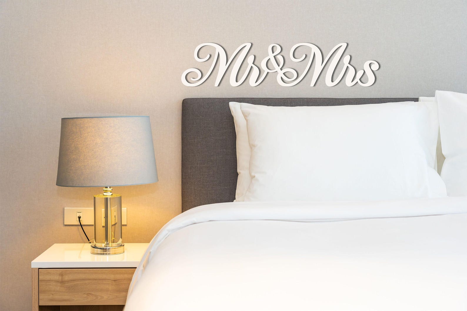 Mr and Mrs Sign, Mr and Mrs Hanging Sign, Mr and Mrs Sign for ...