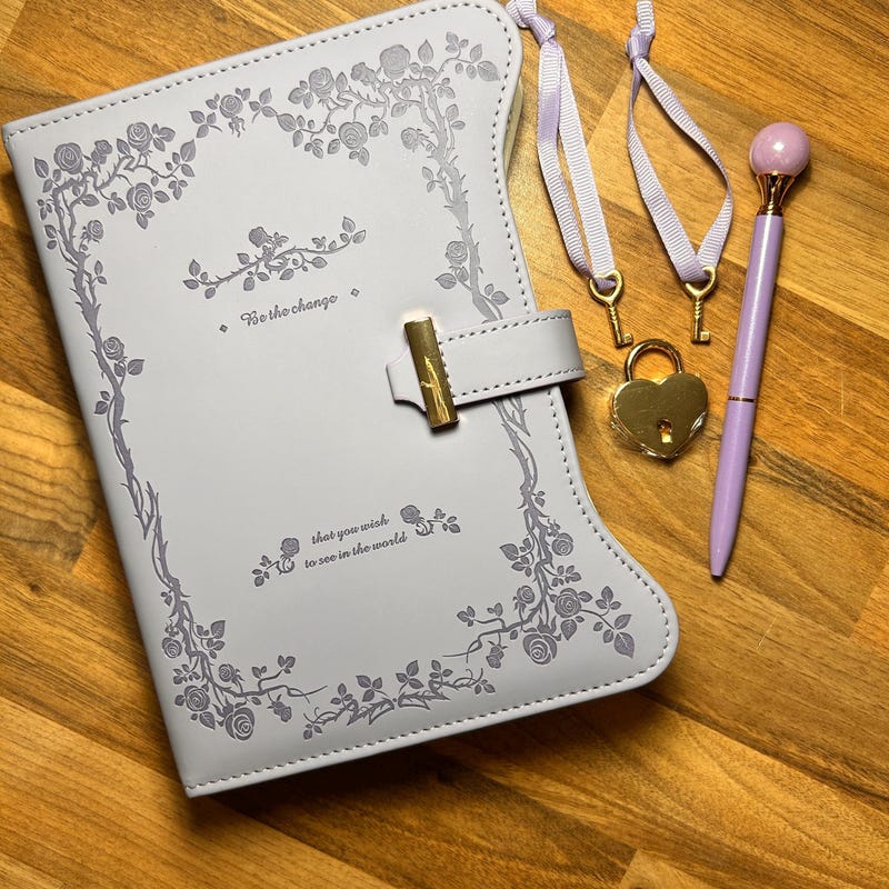 Locking Password Diary - Etsy