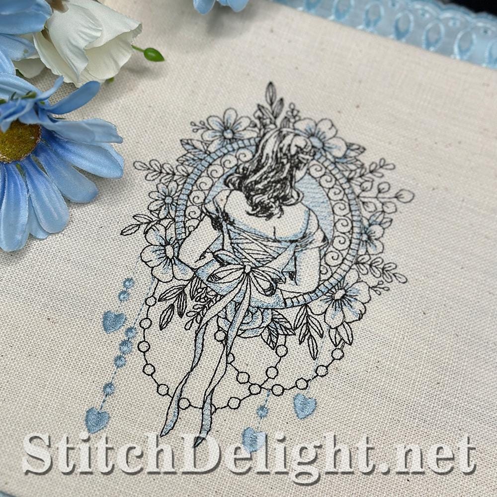 Truly Timeless Machine Embroidery Design | Vintage Art | Beginner ...