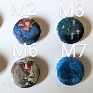 Studio Ghibli 1 Buttons - Etsy