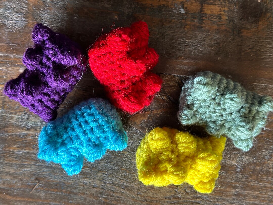 Gummy Bear Mini Stuffie/keychain - Etsy