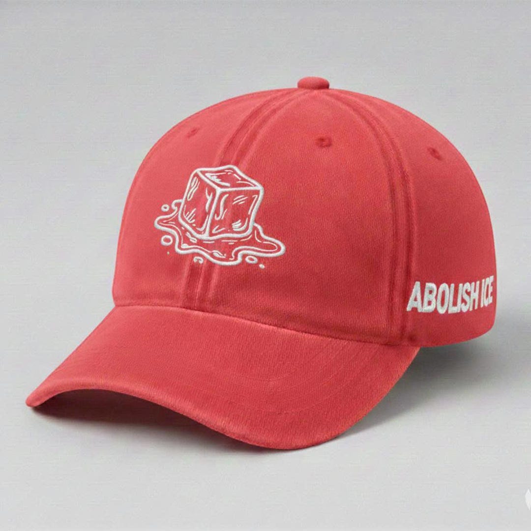 Embroidered Cap, Anti-ice Melting Ice Baseball Cap, Subtle Protest ...