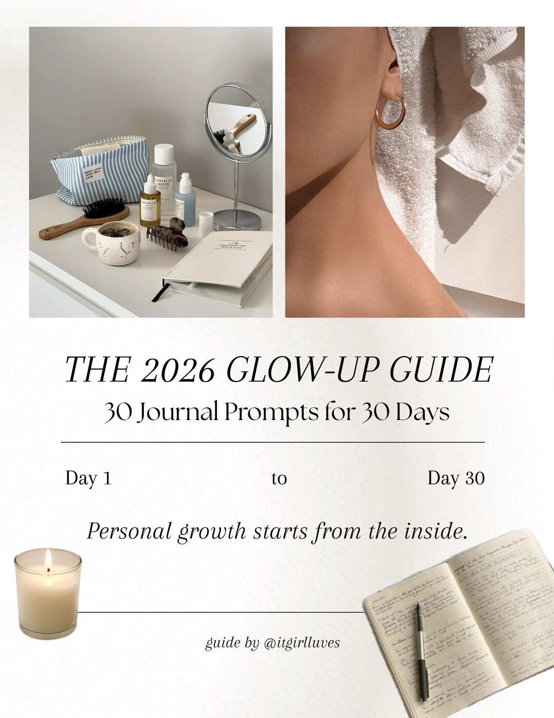 Becoming Her in 2026: Mindful Growth Prompts for Women | Printable ...