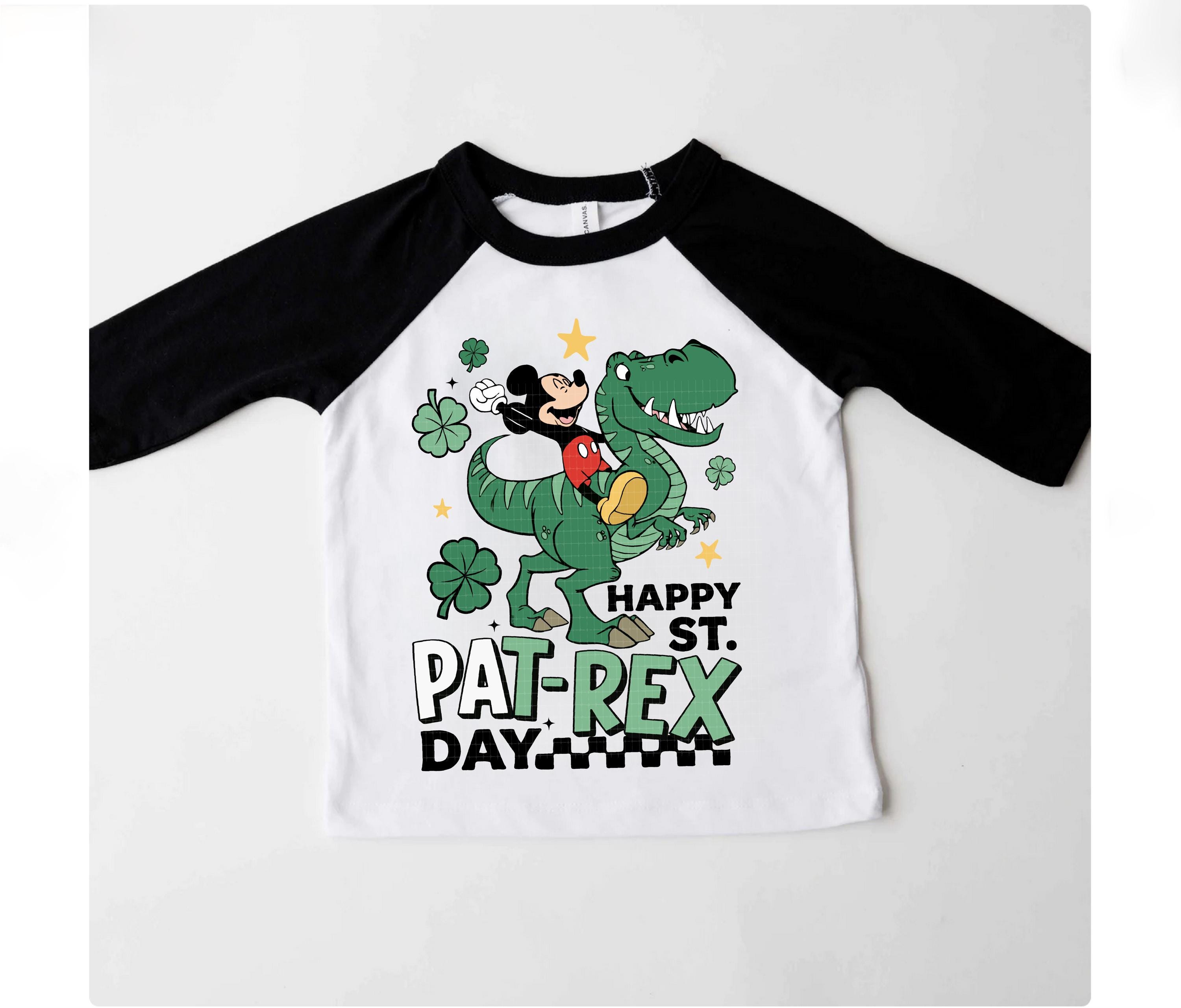 Happy St.pat-rex Day PNG, Dinosaur St. Patricks Day Png, T-rex St ...