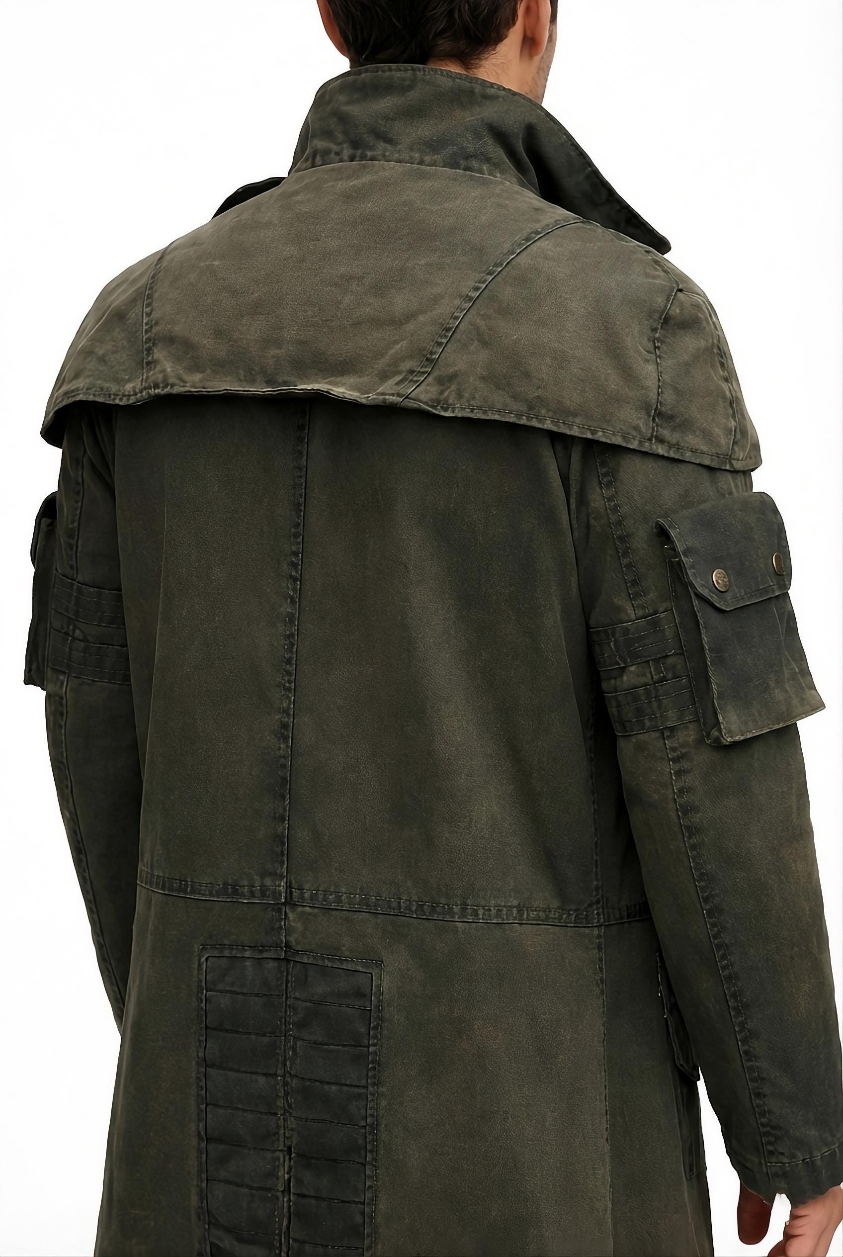 Fallout New Vegas Elite Riot Gear Ranger Duster, NCR Ranger Cosplay ...