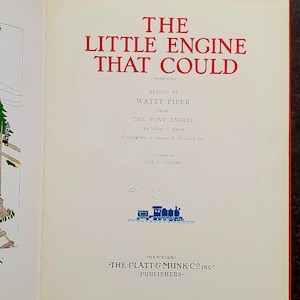 FIRST EDITION, "the Little Engine That Could" - Etsy