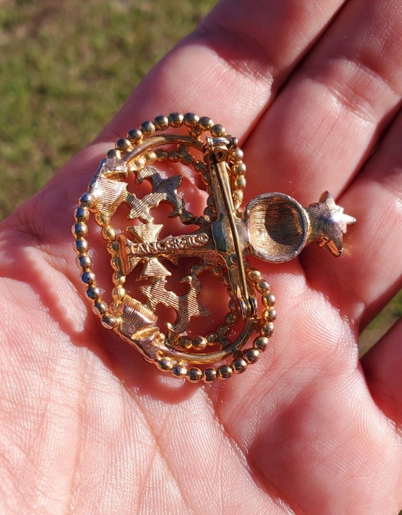 Tancer Crown Brooch - Gem