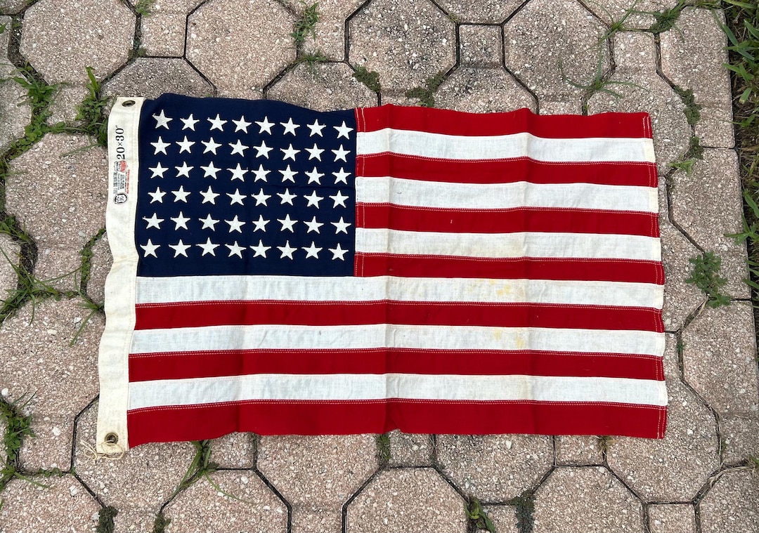 Vintage 48 Star Flag - Etsy