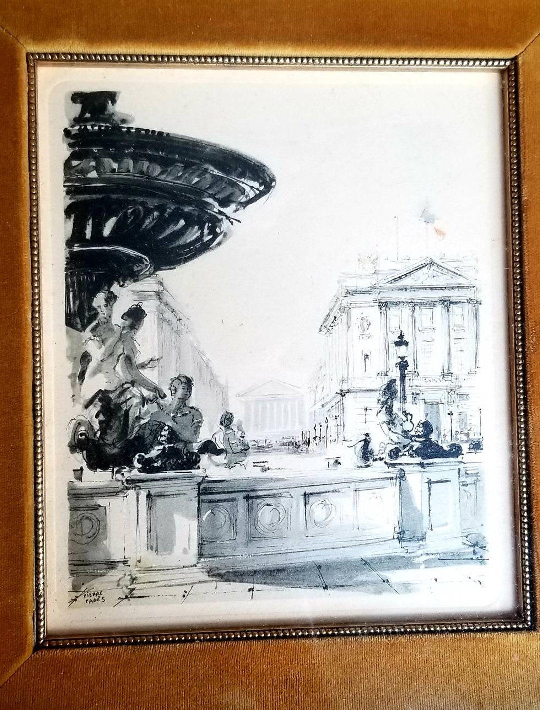 Pierre Pages Ink Art - Etsy