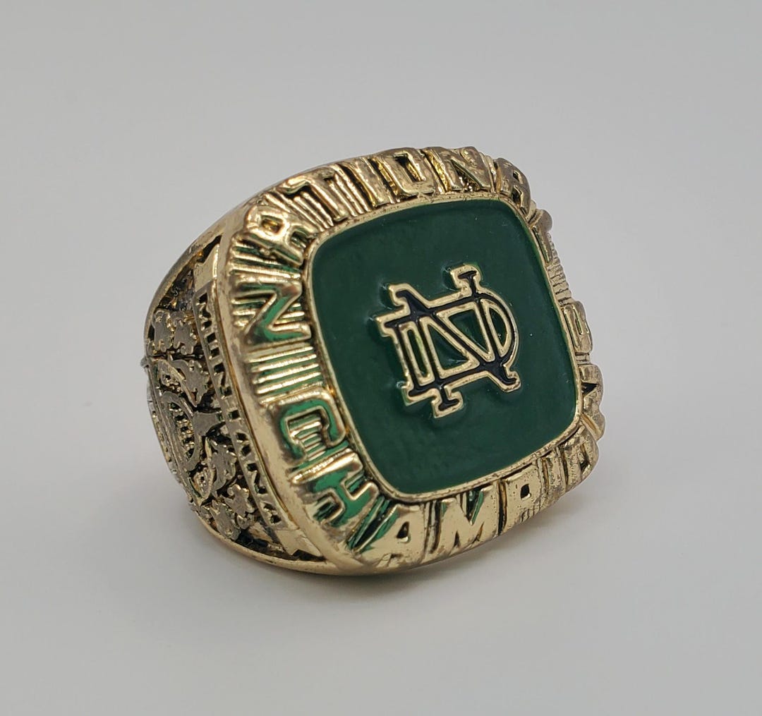 1977 Notre Dame Championship Ring - Etsy