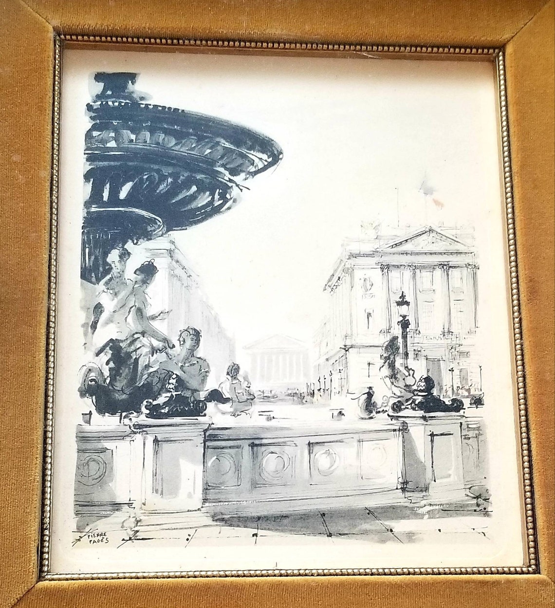 Pierre Pages Ink Art - Etsy