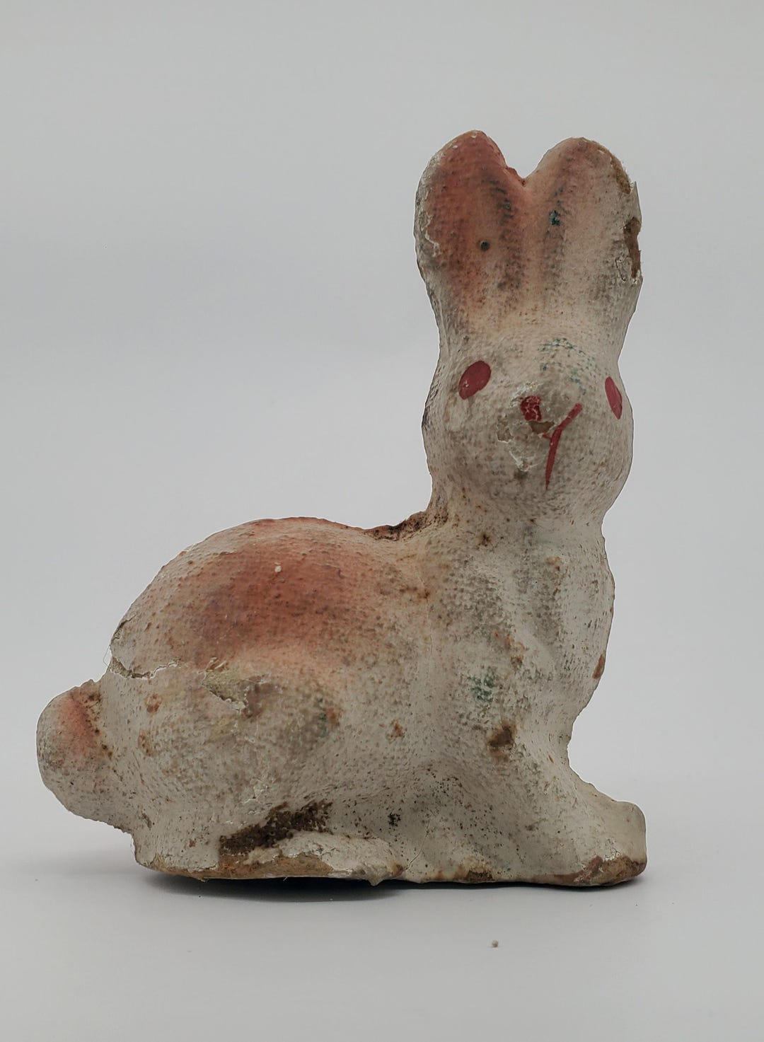 Antique Paper Mache Rabbit - Etsy