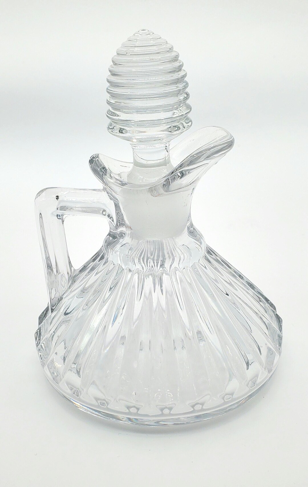 Ridgleigh Oil Cruet by Heisey - Etsy