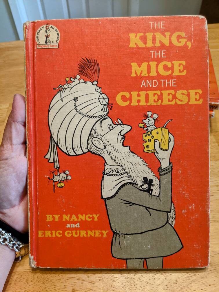 The King the Mice and the Cheese - Etsy