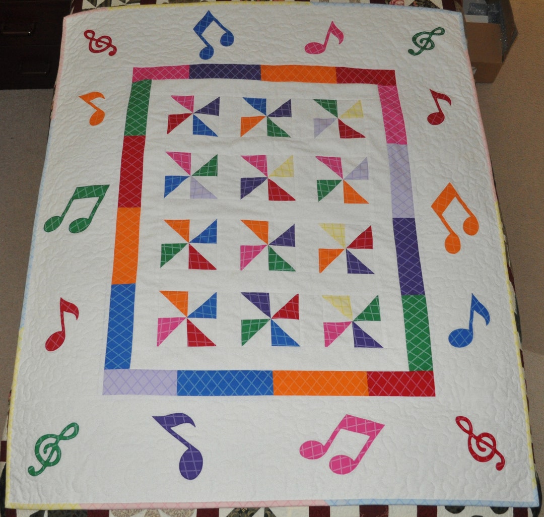 Pinwheel Lullaby Cot Quilt Pattern - Etsy