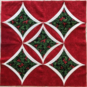 Christmas Cathedral Window Pattern - Etsy