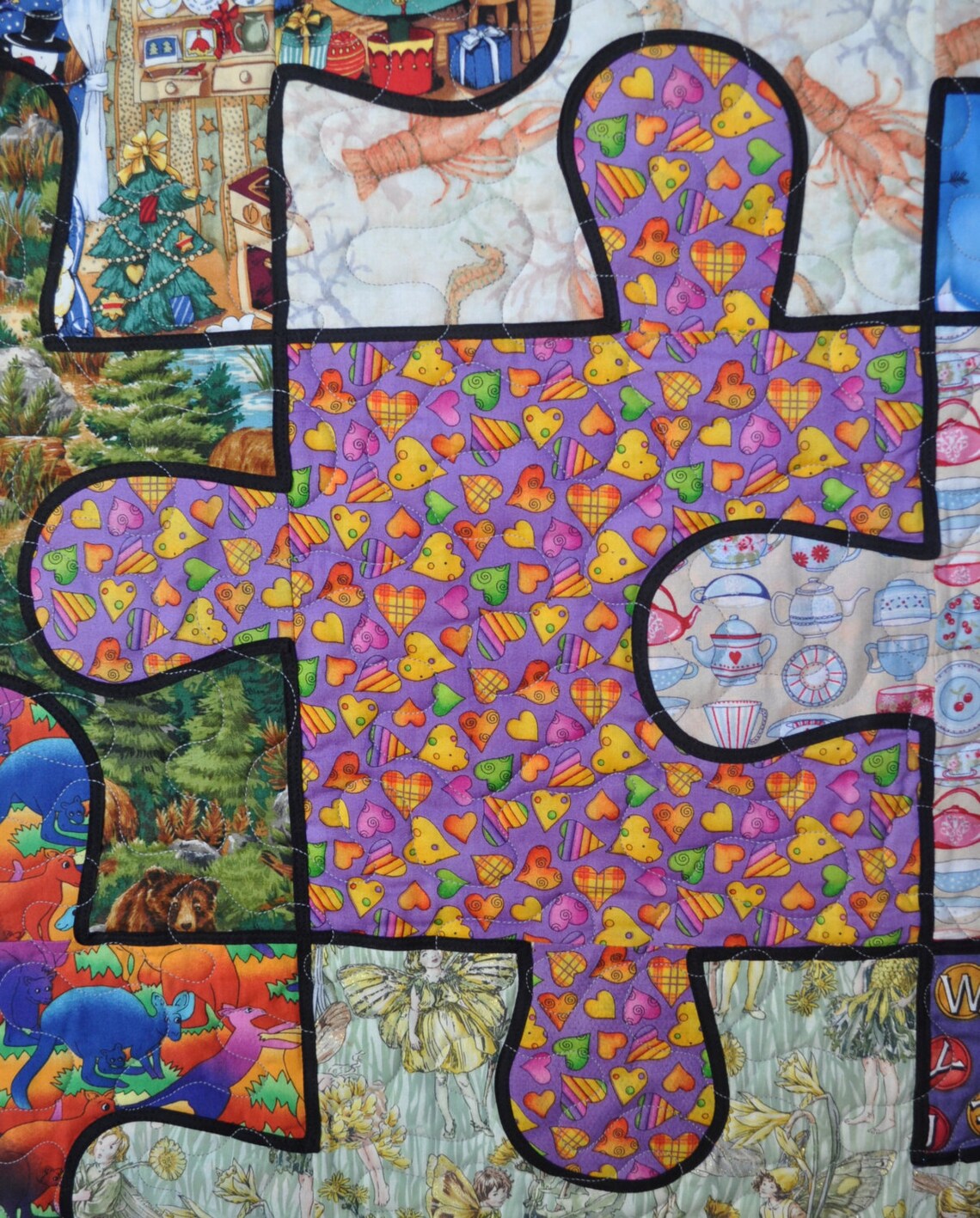 Jigsaw Quilt Pattern - Etsy