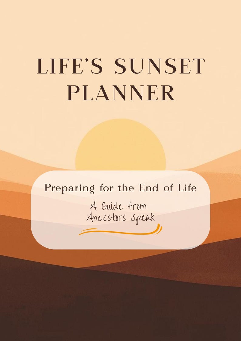 End of Life Planner & Legacy Workbook - A Gentle Support Through Life's ...