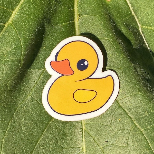 Rubber Duck Sticker - Etsy