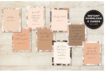 Scripture Memory Cards - Etsy