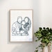 Faceless Family Portrait DIGITAL PRINT STICKER Faceless - Etsy