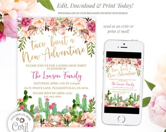 Farewell Taco Party - Etsy