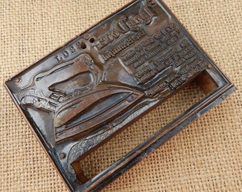 Letterpress plate | Etsy