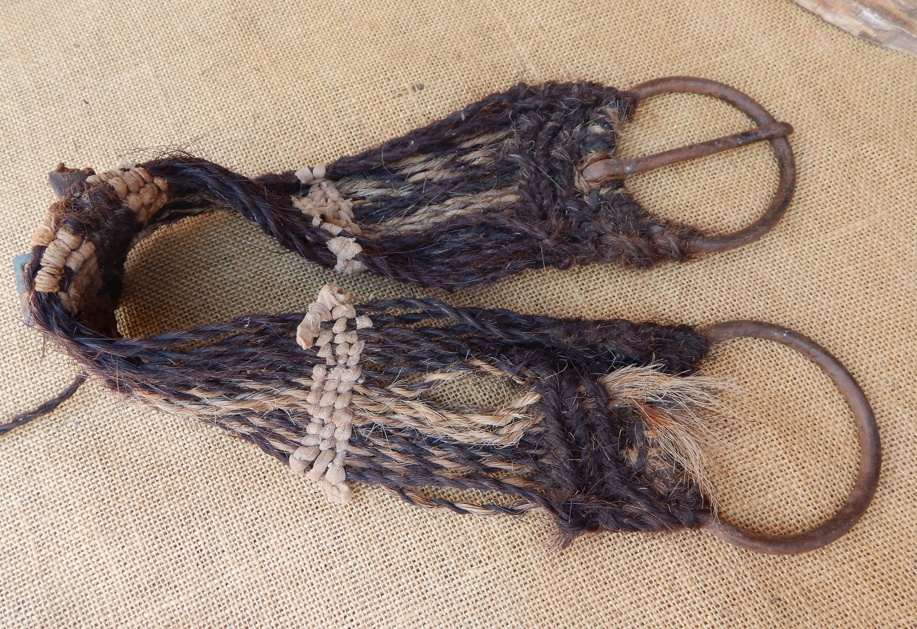 Genuine Antique Handmade Horse Hair Saddle Cinch / Rustic - Etsy
