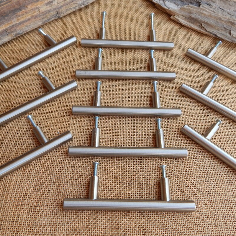 Silver Drawer Pull - Etsy