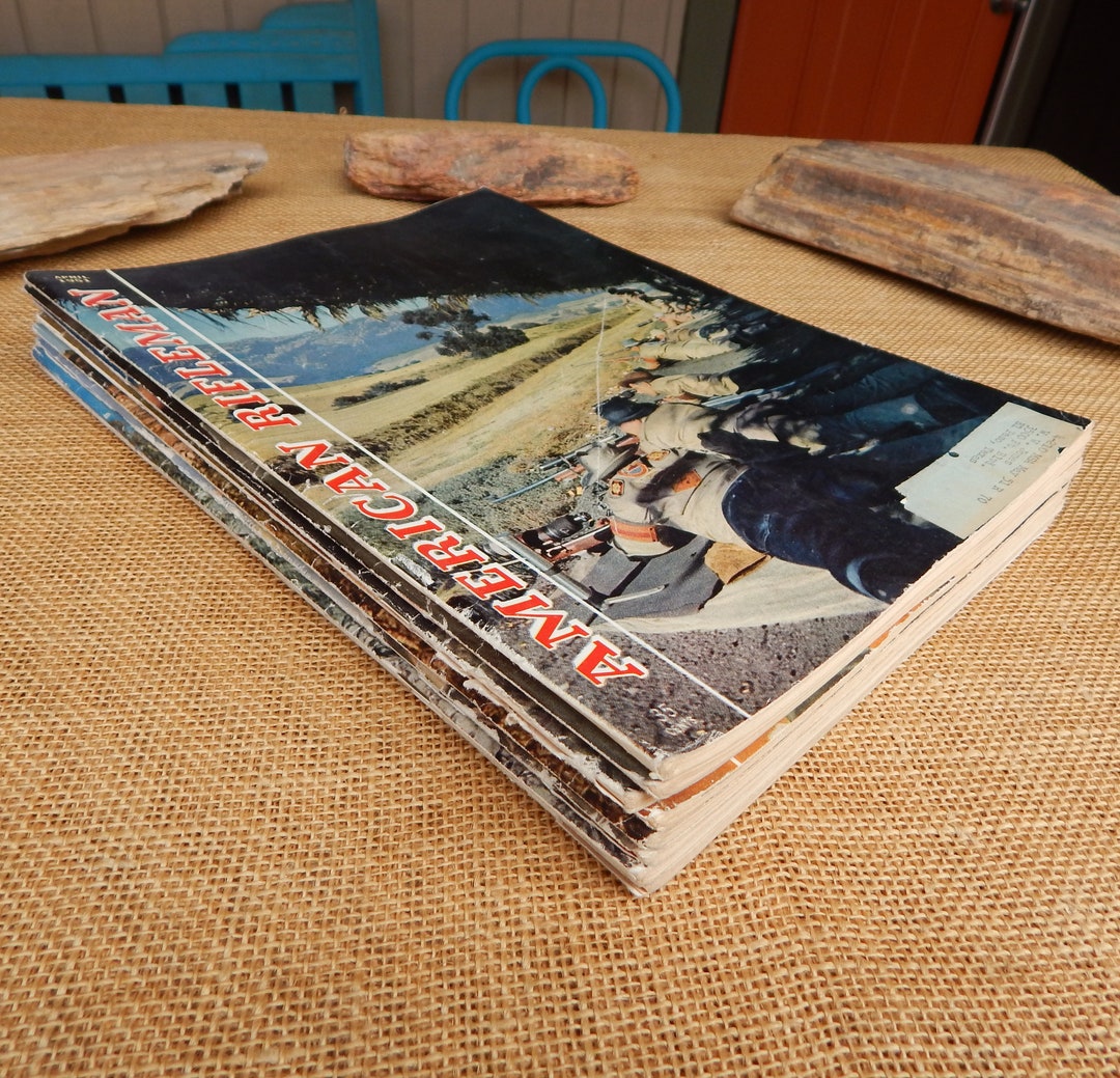 1951 American Rifleman Magazine (8 Issues) ~ National Rifle Association ...