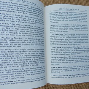 Heloise From A to Z / 1992 Heloise From A to Z / Home Reference Guide ...