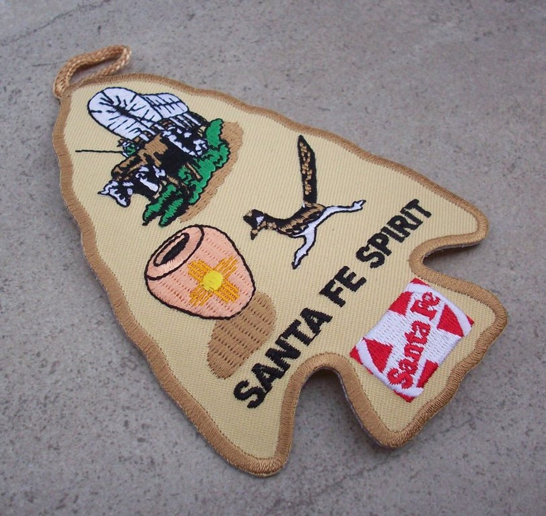 Santa Fe Spirit Patch ~ New Old Stock Santa Fe Spirit Patch ~ Santa Fe ...