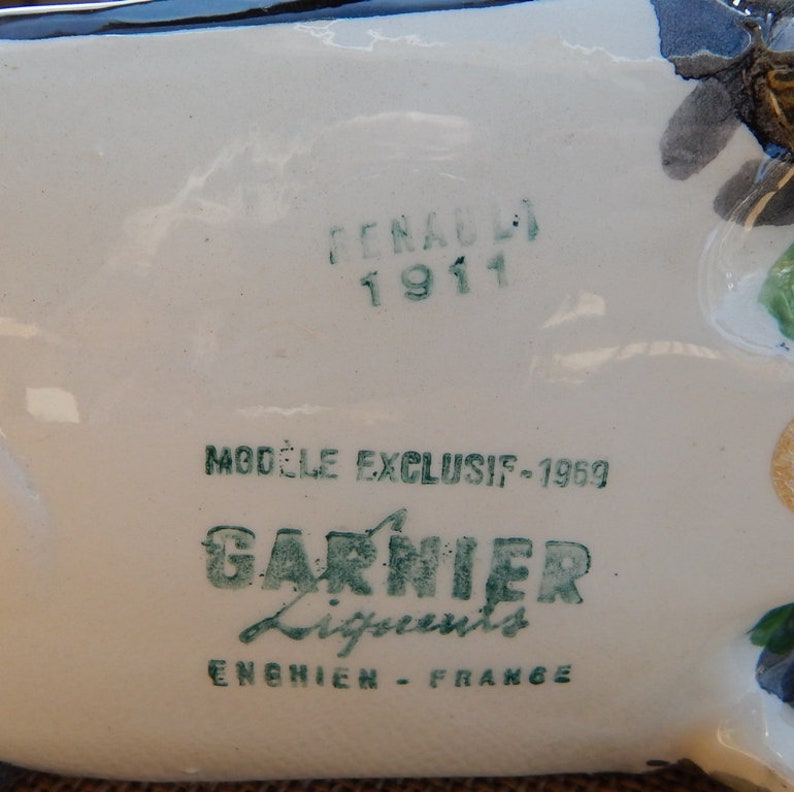 1969 Garnier Decanter (EMPTY) / Garnier Creme De Menthe Decanter ...