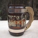 Siesta Ware Mug / Wood Handle Amber Glass Mug / Las Vegas Souvenir Mug ...
