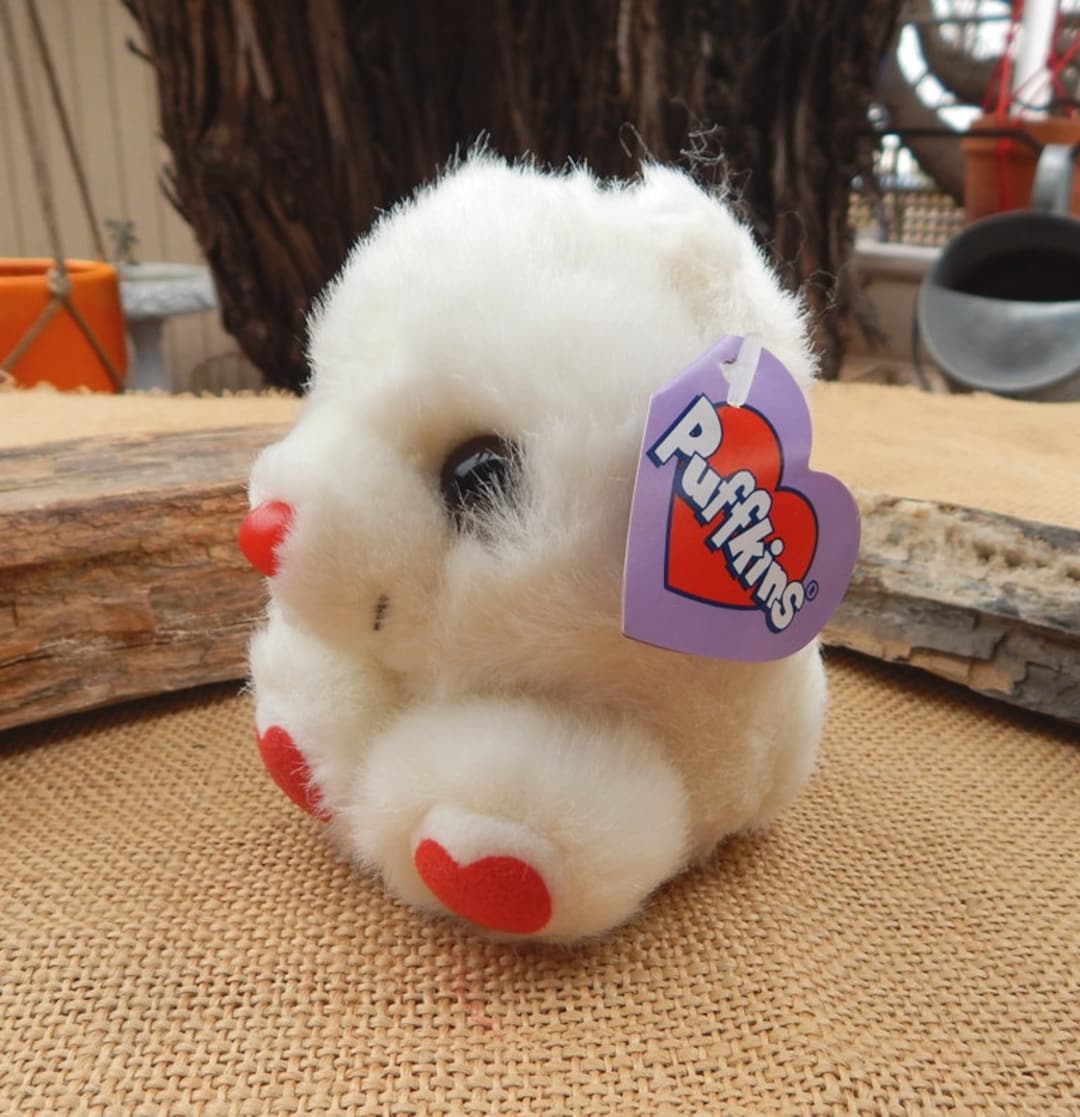 NOS Puffkins 1998 ~ Hugs the Bear Cub Puffkins ~ Puffkins ~ New Old ...