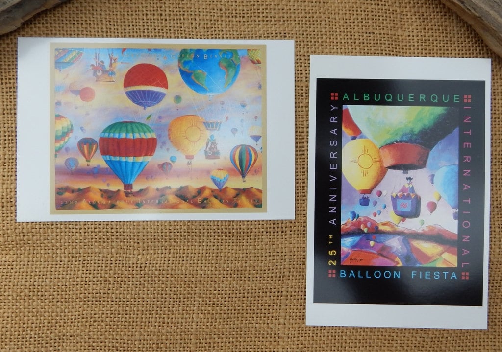 26 Albuquerque International Balloon Fiesta Poster Cards 1979-2004 ...