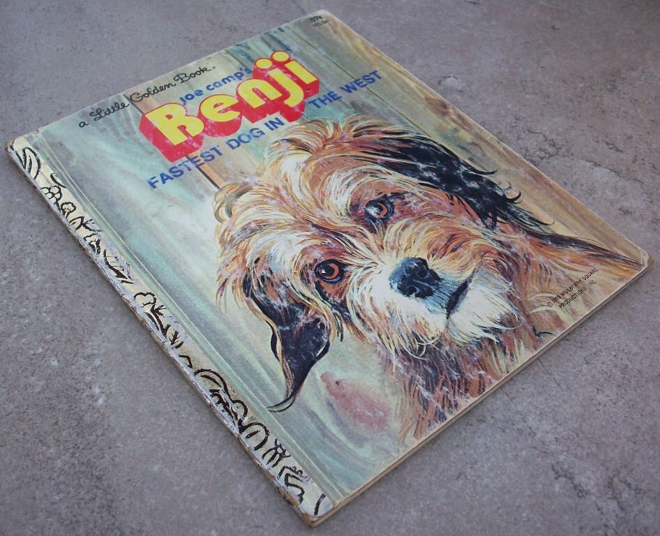 Benji / Benji Fastest Dog in the West / Little Golden Book / - Etsy