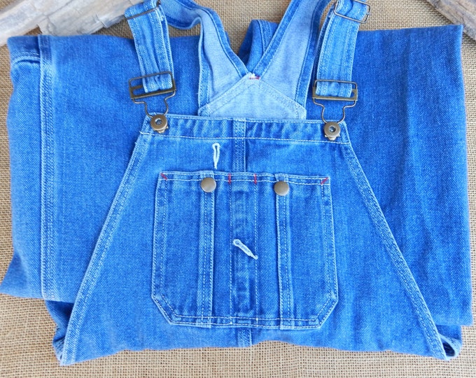 XXLG Authentic Denim Workwear Overalls / aristocrat of Overalls / Dark ...