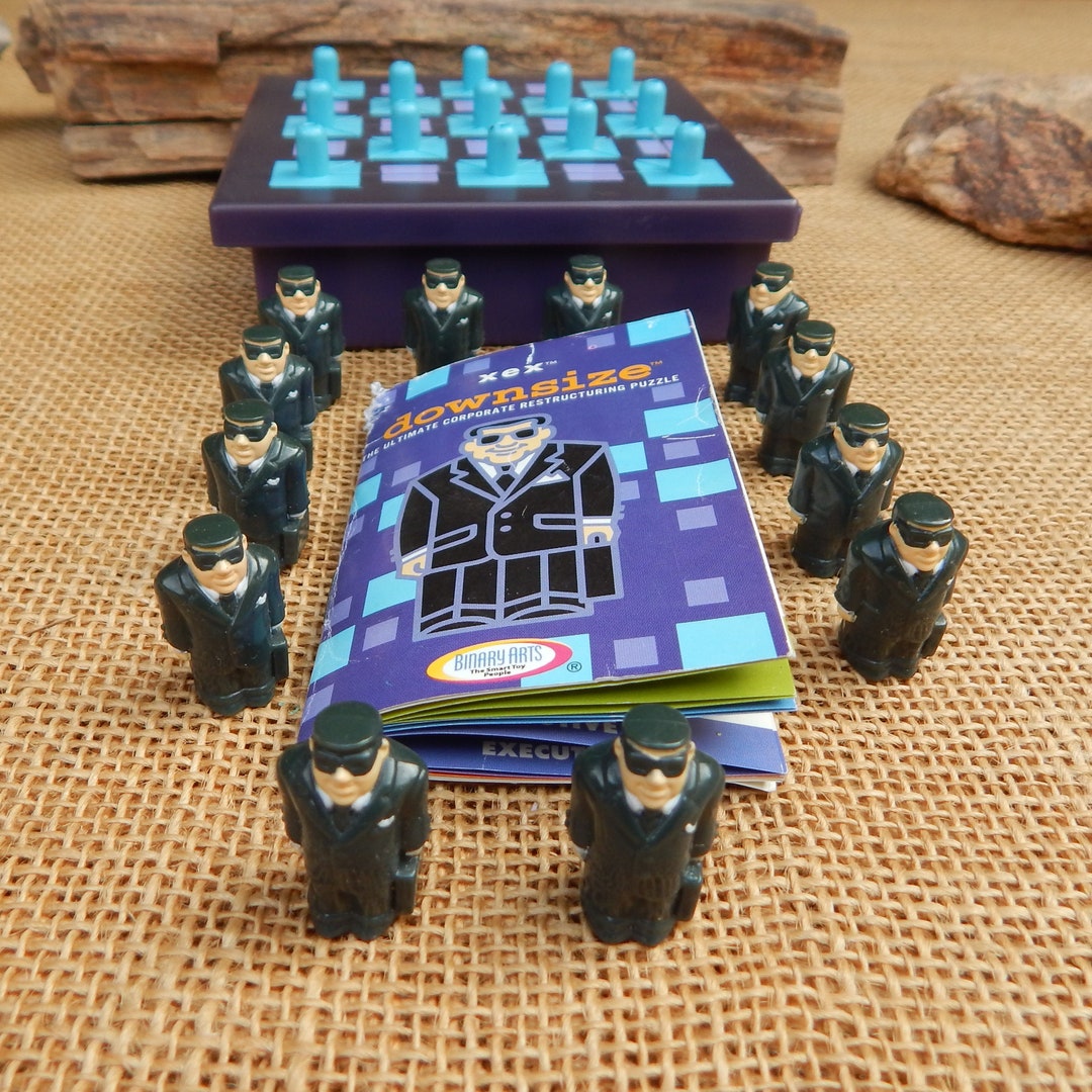 XEX Downsize Logic Game by Binary Arts ~ 2000 Downsize Solitary Type ...