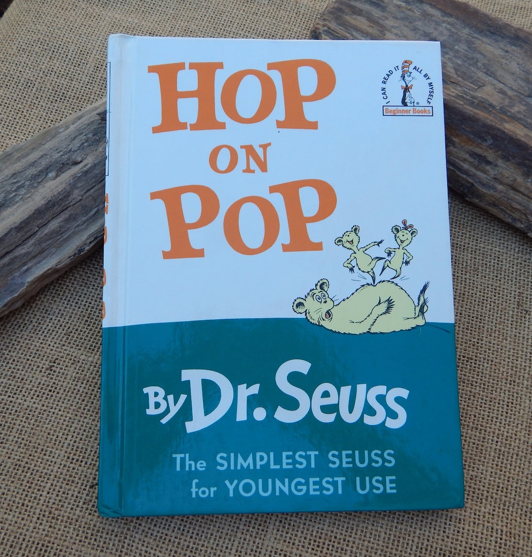 Hop on Pop by Dr. Seuss / Hop on Pop / Dr. Seuss Book / the Simplest ...