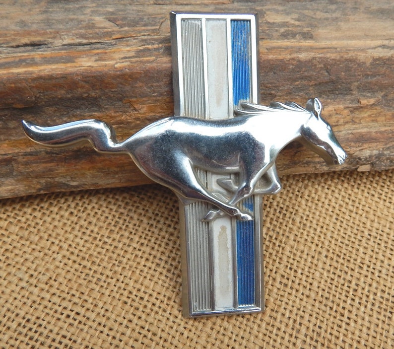 Genuine Ford Mustang Car Emblem Badge / Ford Mustang - Etsy UK