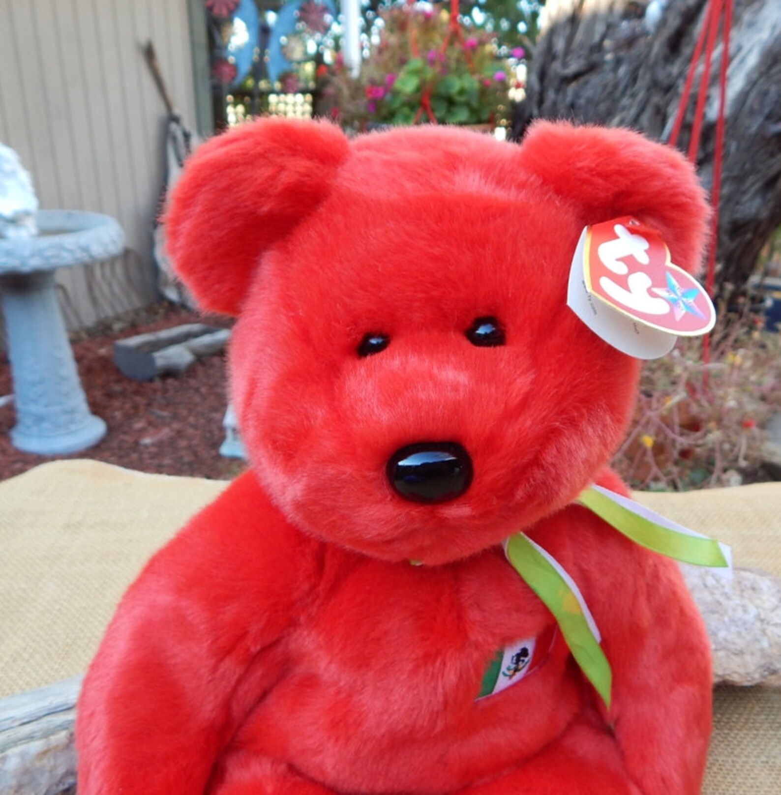 Red Osito Beanie Buddy / Dated 1999 TY Beanie Buddy / TY - Etsy Australia